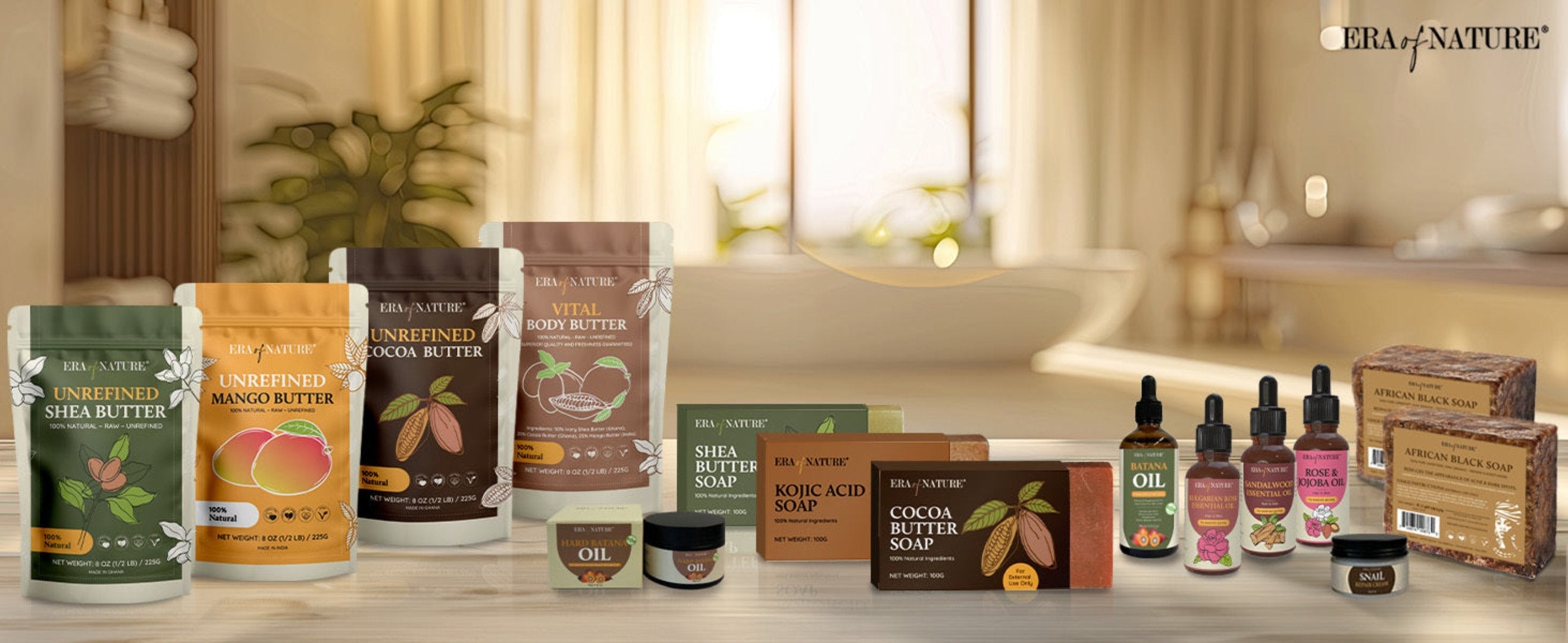 Natural Soaps – Gentle Care for Your Skin 🌿 – Era of Nature